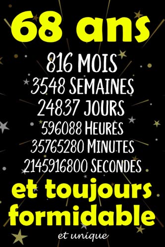 68 ans et toujours formidable et unique: Joyeux Anniversaire 68 ans ...