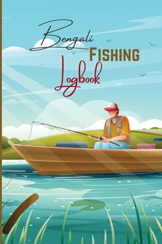 Bengali Fishing Logbook: Man Sitting In A Boat Cover Design Bengali ...
