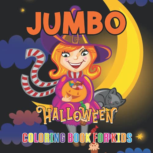 Jambo Halloween Coloring Book for kids: Jumbo Halloween Coloring Book ...
