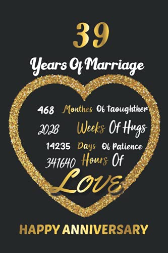 39 Years Of Marriage/happy anniversary: Funny 39th couple wedding ...