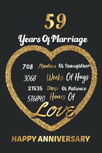 59 Years Of Marriage/happy anniversary: Funny 59th couple wedding ...