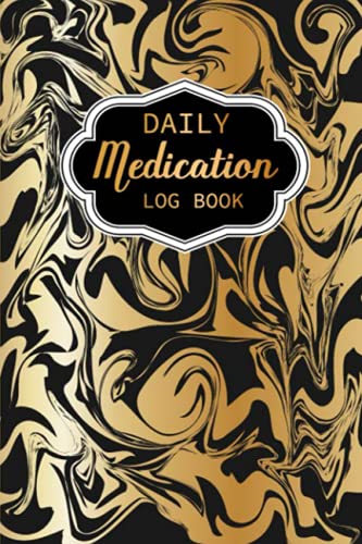 Daily Medication Log Book: Medication Log Book: Simple Pill Log To Keep ...