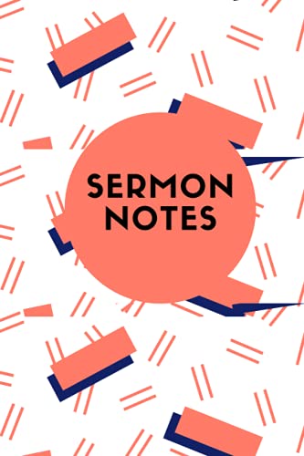 Sermon Notes: A Great Christian Notebook for Church Sermons and ...