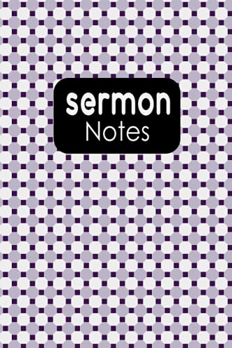 Sermon Notes: A Great Christian Notebook for Church Sermons and ...
