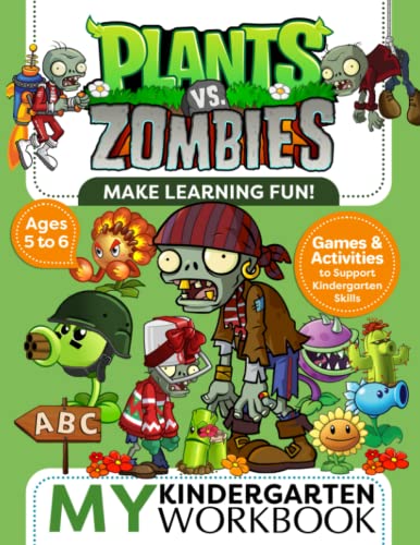 Plants My Kindergarten Workbook: Beautiful Amazing Vs Matching Numbers ...