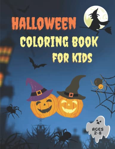 Halloween Coloring Book for Kids: Collection of Cute and Big Coloring ...