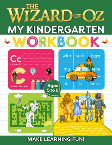 The My Kindergarten Workbook: Challenging Fantasy Wizard Discover The ...