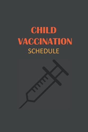 Child Vaccination Schedule: Children Immunization Record Keeper To Keep ...