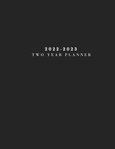 2022-2023 Two Year Planner: Monthly Calendar Appointments Planner | 24 ...