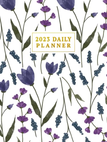 2023 Daily Planner One Page Per Day To View Dated From January 2023 To 