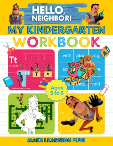 Hello My Kindergarten Workbook: Color Wonder Easy Neighbor Where Is ...