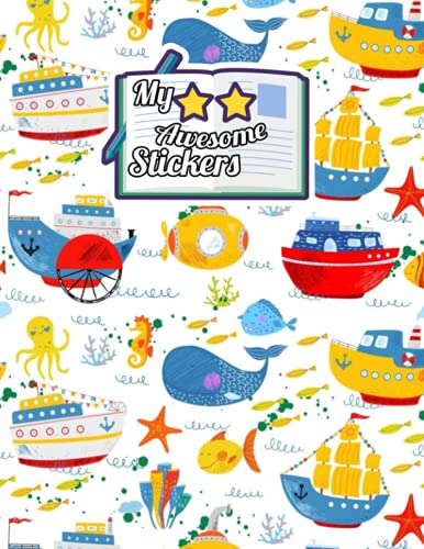 Sticker Album: Sticker Collection Book, For Collecting Your Favorite ...