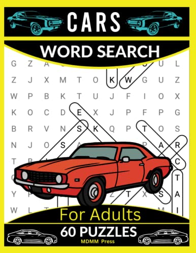 Cars Word Search: Car Lovers Word Search by MDMM Press | Goodreads