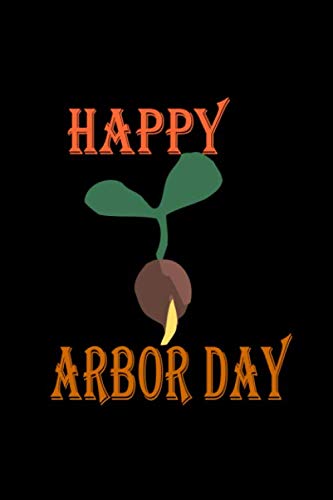 Happy Arbor day: Earth Day line journal note book,arbor day gift for ...