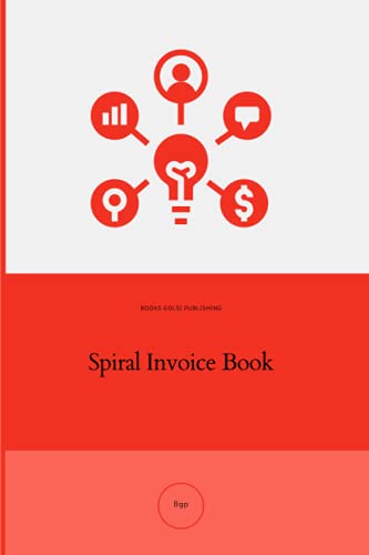Spiral Invoice Book: record client details, Invoice Form, Cash Receipt ...