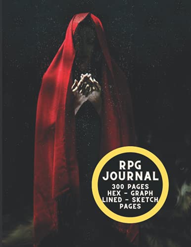 RPG Journal: Gamers Journal: 300 Pages Campaign Planner and Organizer ...