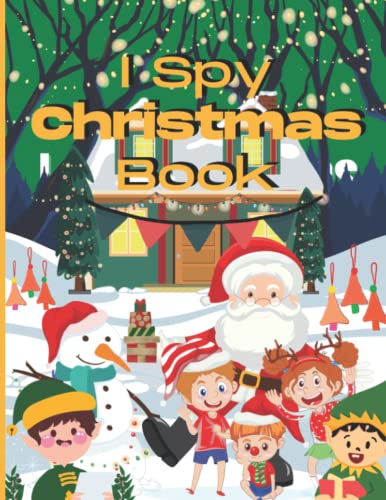I Spy Christmas Book: A Book of Picture Riddles | Activity Book for ...