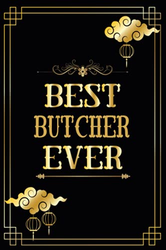 Best Butcher Ever: Butcher Personalized Blank Lined Journal/Notebook ...