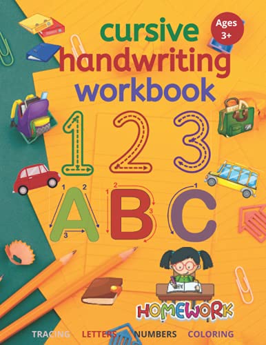 learn cursive handwriting workbook: handwriting without tears letters ...