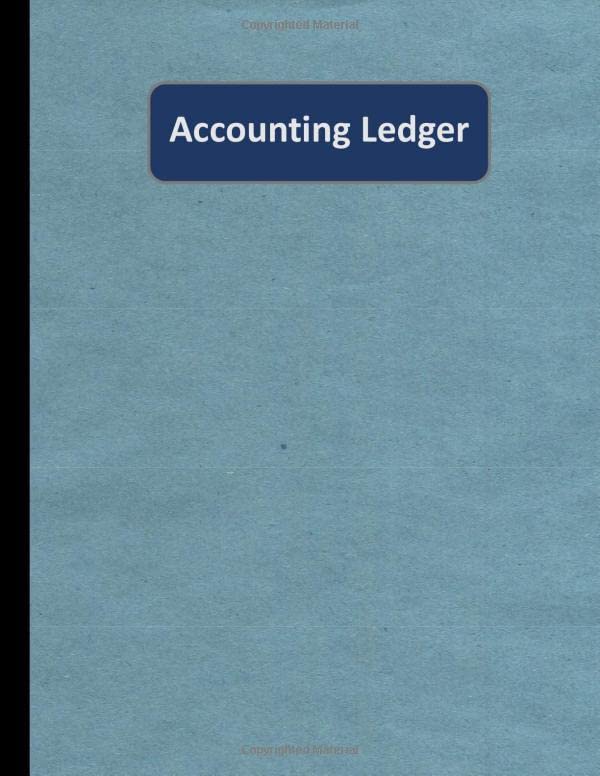 Accounting Ledger Book: Blank General Ledger Book Large For Date ...