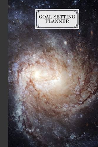 Goal Setting Planner: Spiral Galaxy Cover Goal Setting Planner, Daily ...