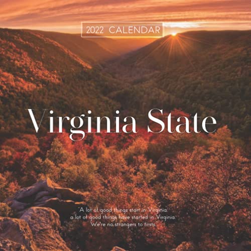 Virginia State 2022 Calendar: From January 2022 to December 2022 ...