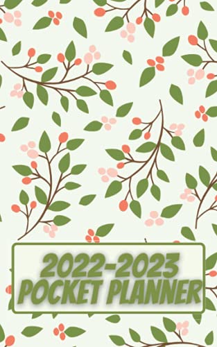2022-2023 pocket planner: 2 Year Monthly Pocket Planner, Agenda ...