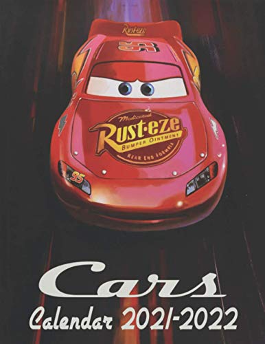 Cars 2021-2022 Calendar: BEST SALE OFF. Cartoon calendar 2022- 2023 ...