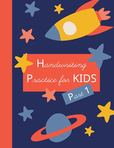 Handwriting Practice Workbook For Kids (Part 1): A cursive handwriting ...