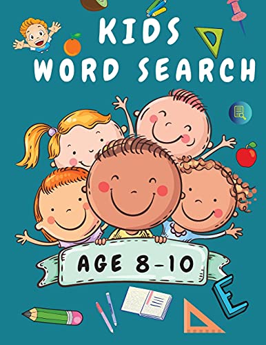 Kids Word Search Age 8-10: Wordsearch Book for Kids - Word Find Books ...
