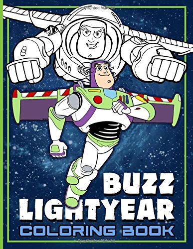 Buzz Lightyear Coloring Book: Buzz Lightyear Adults Coloring Books ...