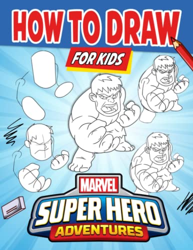 How to Draw Super Hero For Kids: Learn and Practice Superhero Chibi ...