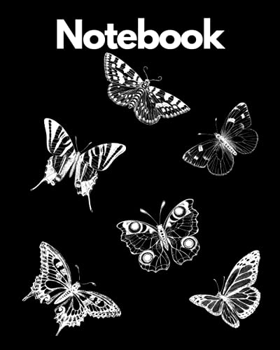 Notebook with Vintage Butterfly: Notebook Beautiful butterfly cover ...