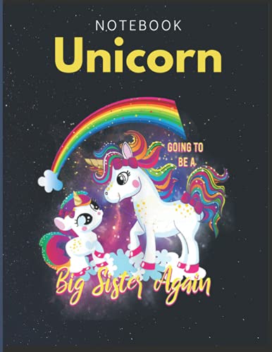 Unicorn Notebook: unicorn girl notebook, Creative Writing Journal Pink ...