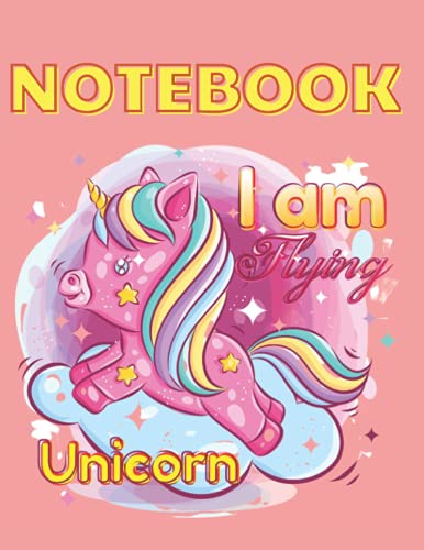 Unicorn Notebook: unicorn girl notebook, Creative Writing Journal Pink ...