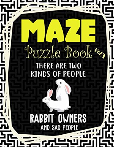 Maze Puzzle Book Vol.1: The Amazing 70 Challenging Puzzles Maze Book ...