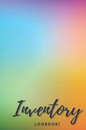 Inventory Log Book: Beautiful Inventory Log Book for Business or ...