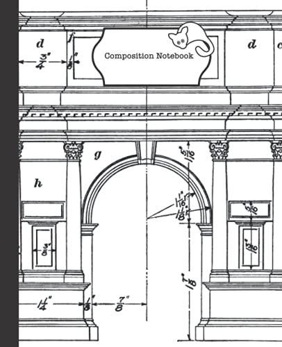 Vintage architectural design notebook: For designers who journal, take ...