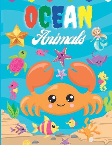 Ocean Animals Activity Book For Kids: Sea Life Activity Book for Kids ...
