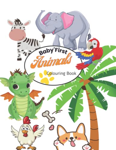 Baby'first Animals Colouring Book by Robert Danel | Goodreads