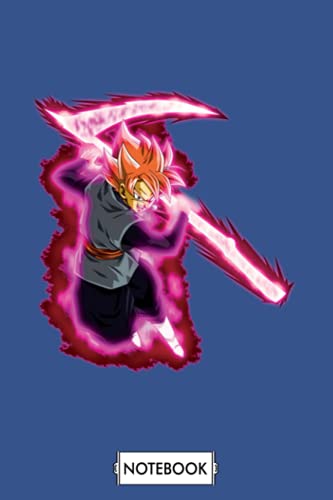 Son Goku Notebook: Planner, 6x9 120 Pages, Journal, Diary, Lined ...