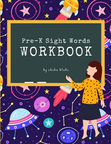 Pre-K Sight Words Workbook: A Sight Words and Phonics Activity Workbook ...