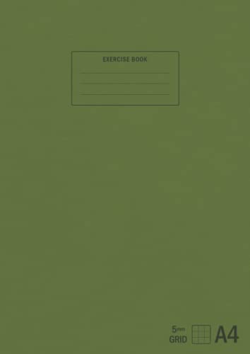 Maths Exercise Book: 5mm (0.5cm) Squared A4 Notebook for Mathematics ...