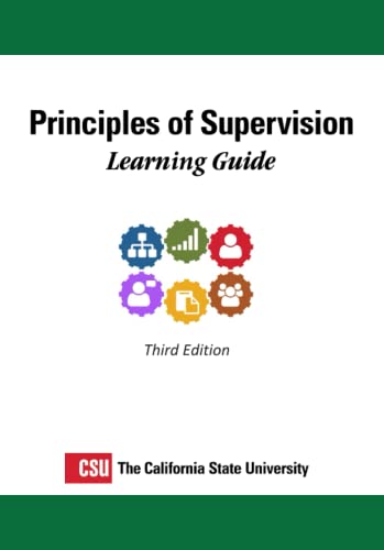 Principles of Supervision: Learning Guide by California State ...