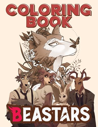 Beastars Coloring Book: Let's Prepare Your Colors And Have Fun With ...
