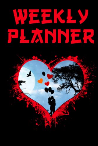 Heart Splatter Moon Weekly Planner by Daniel Watson | Goodreads