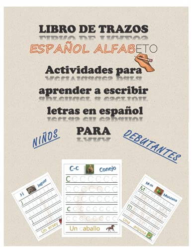 LIBRO DE TRAZOS ESPAÑOL ALFABETO: Una herramienta de preescritura de ...