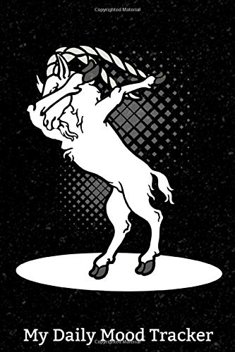 My Daily Mood Tracker: Dabbing Goat Anxiety Moods & Emotion Logbook ...