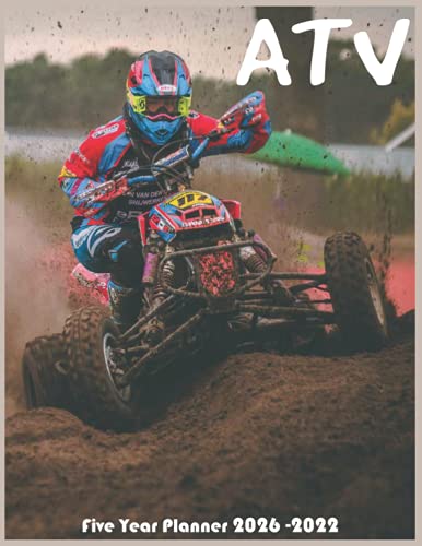 ATV American Muscle Cars 2022-2026 Five Year Planner: 5 Year Monthly ...