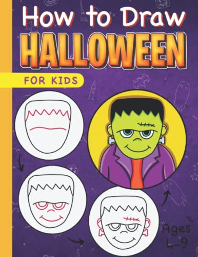 How To Draw Halloween Stuff for Kids: Simple, Big, and Easy Halloween ...